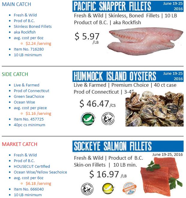 a fresh catch fish and seafood feature 2016-06-19 to 25