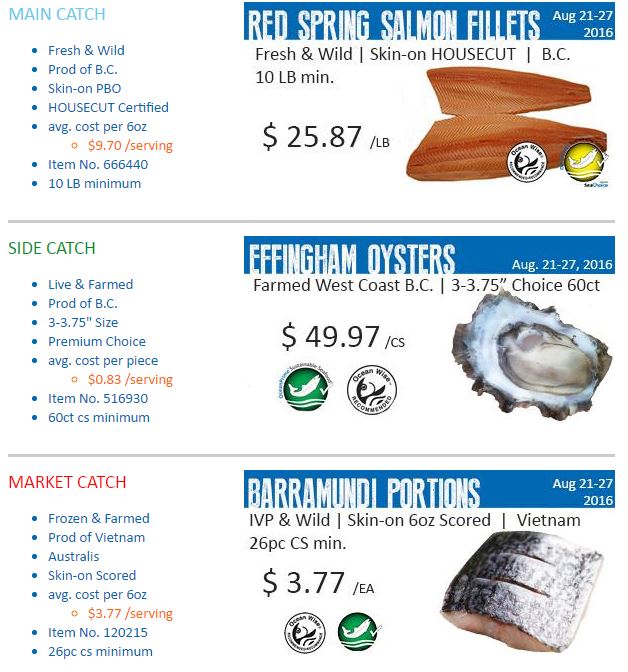 a fresh catch feature 2016 08 21 to-28 Fish and Seafood